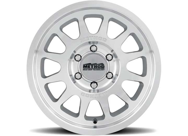 MR703 BEAD GRIP, 17X8.5, 0MM OS, 5X5, 71.5MM CB, MACHINED - CLEAR COAT ...