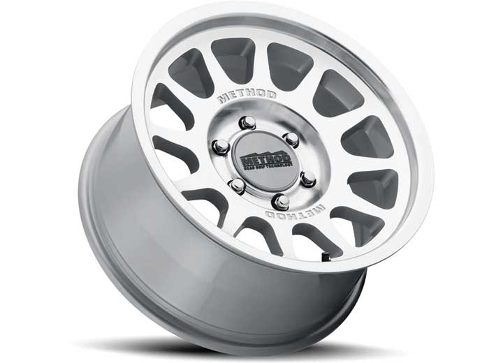 MR703 BEAD GRIP, 17X8.5, 0MM OS, 5X5, 71.5MM CB, MACHINED - CLEAR COAT ...